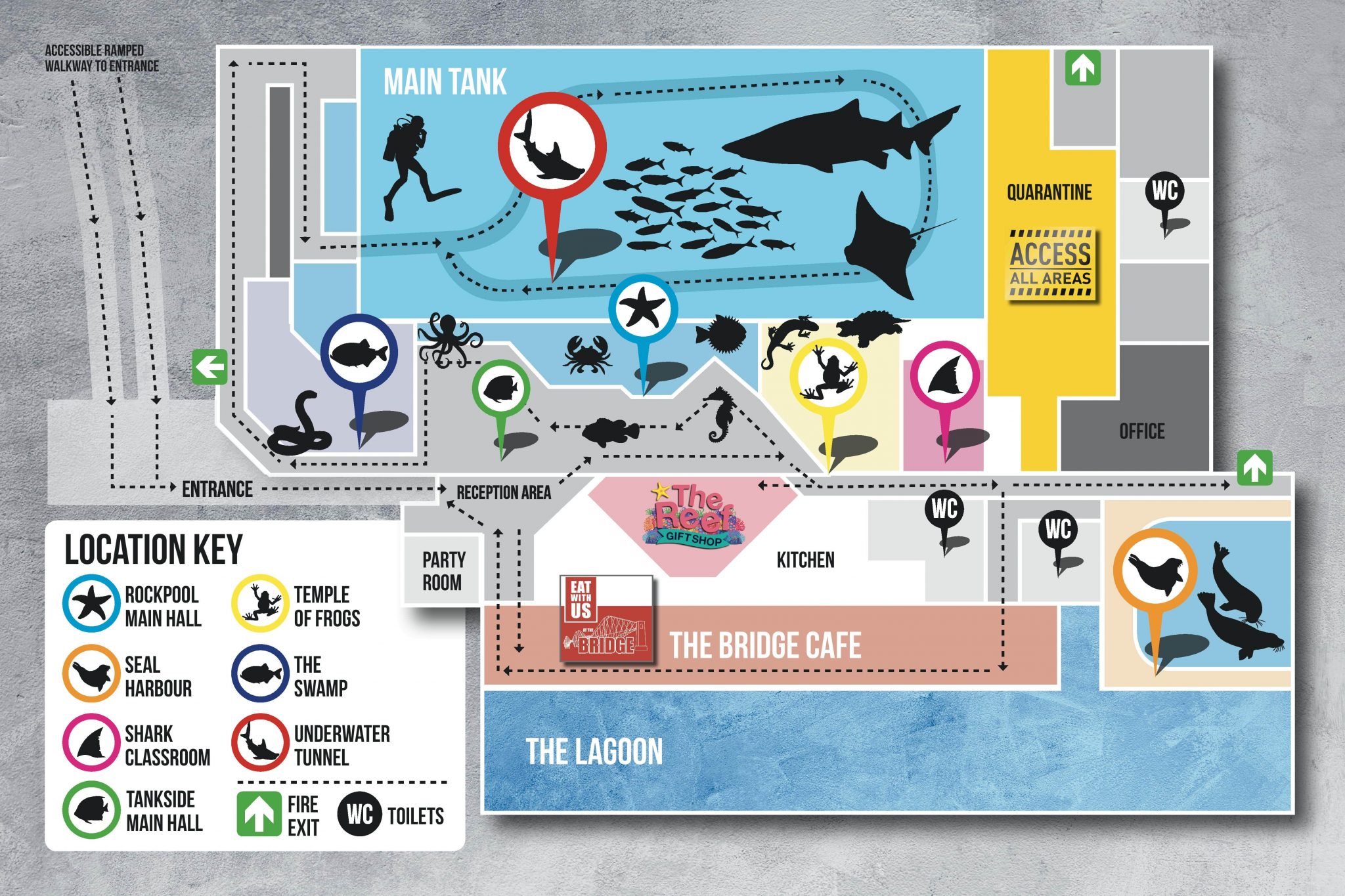 Accessibility | Visitor Info | Deep Sea World